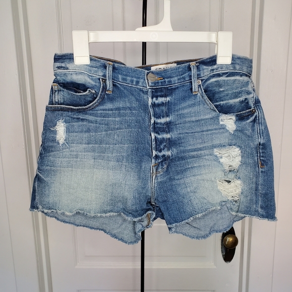Frame Denim | Shorts | Frame Distressed Denim Cutoff Jean Shorts | Poshmark